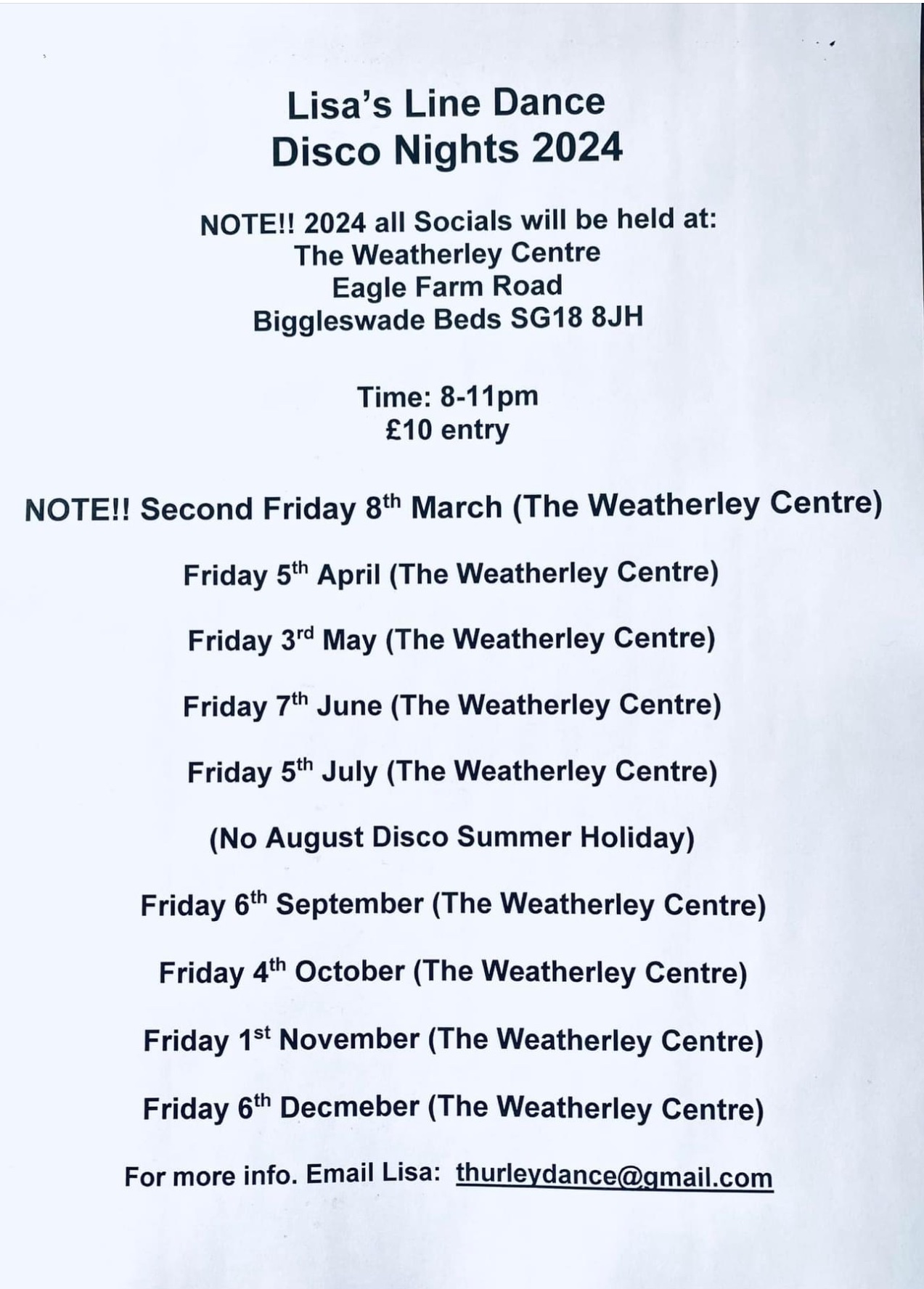 Lisa’s Line Dancing