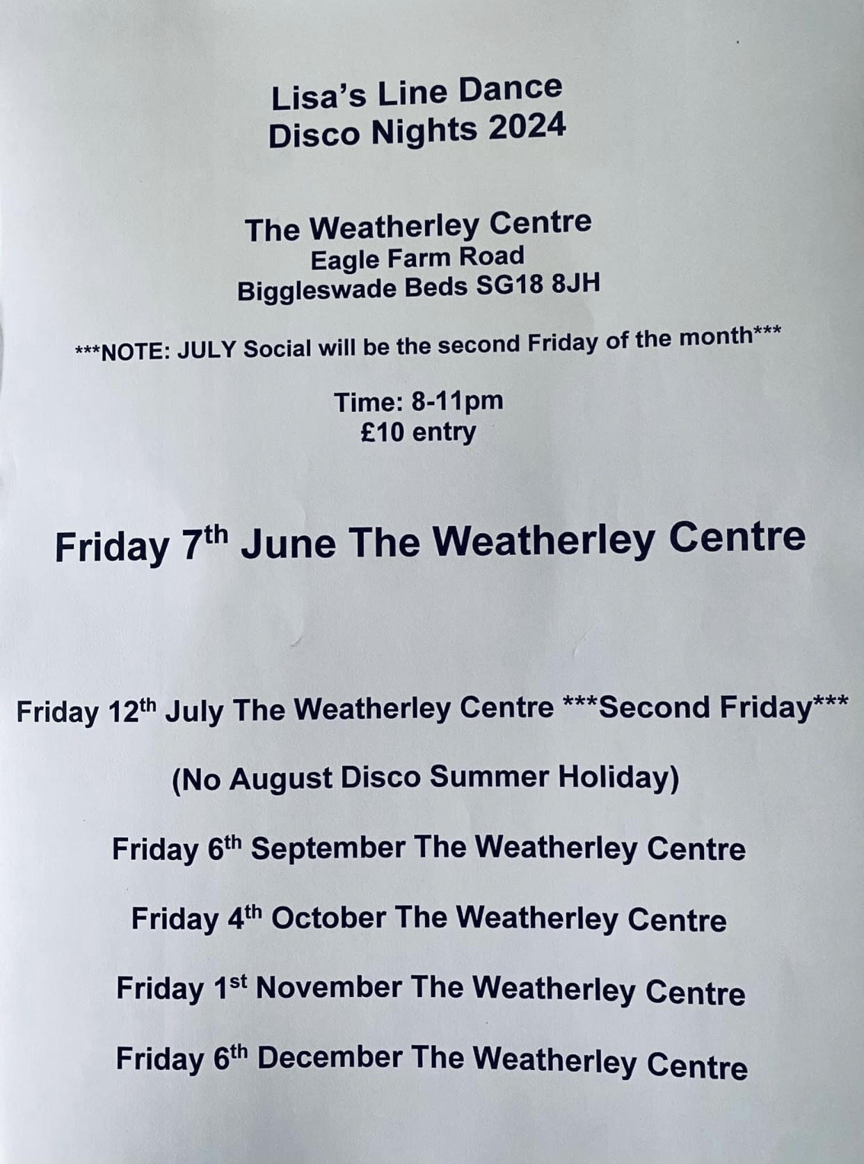 Lisa’s Line Dancing