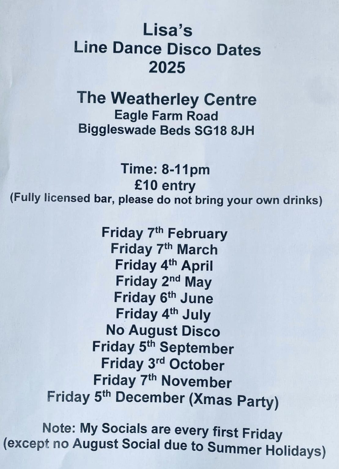 Lisa’s Line Dancing